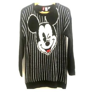Divided | Sweaters | Nwt Dividedxdisney Mickey Mouse Striped Sweatersw7 ...